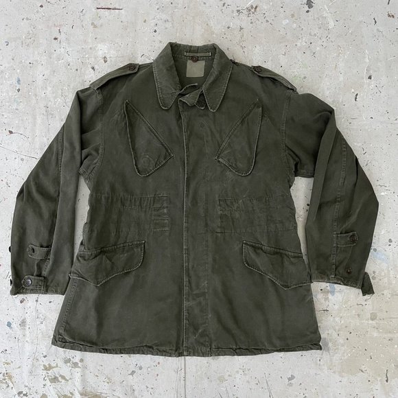 Jackets & Coats | Vintage 6s70s Dutch Military Field Jacket Mens L ...